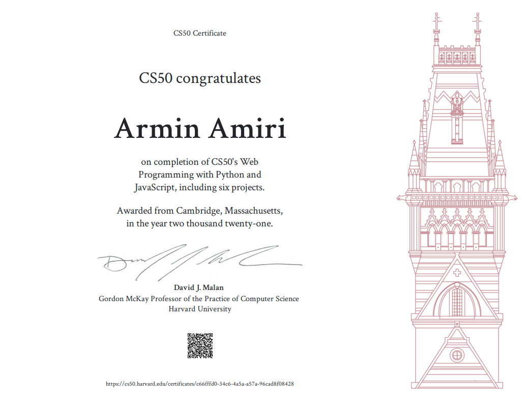 Armin Amiri Portfolio